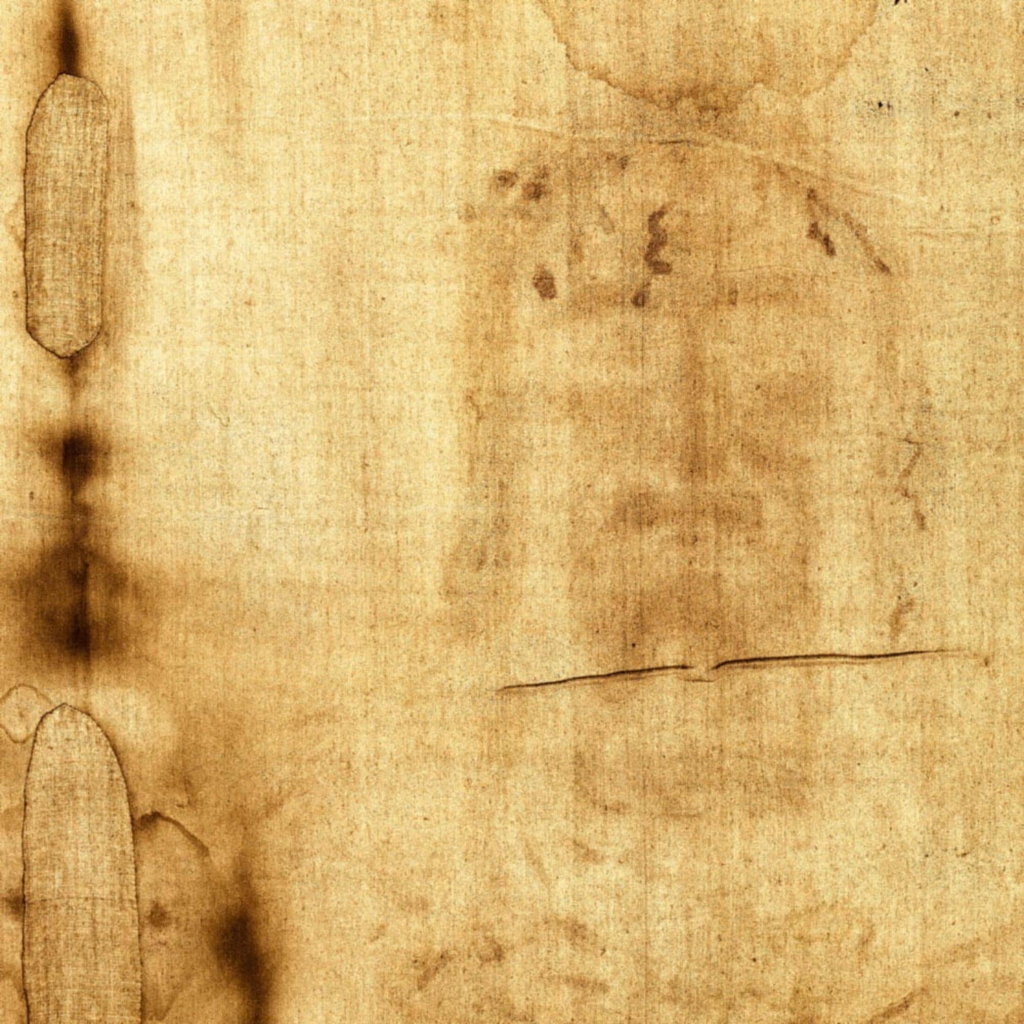 Shroud of Turin Full Fabric Print Jesus Easter Lent Holyweek Vintage ...