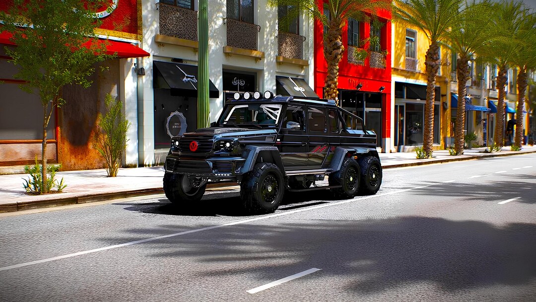 Fivem · Mercedes-benz G63 AMG 6x6 · High-quality · Fully Optimized ...