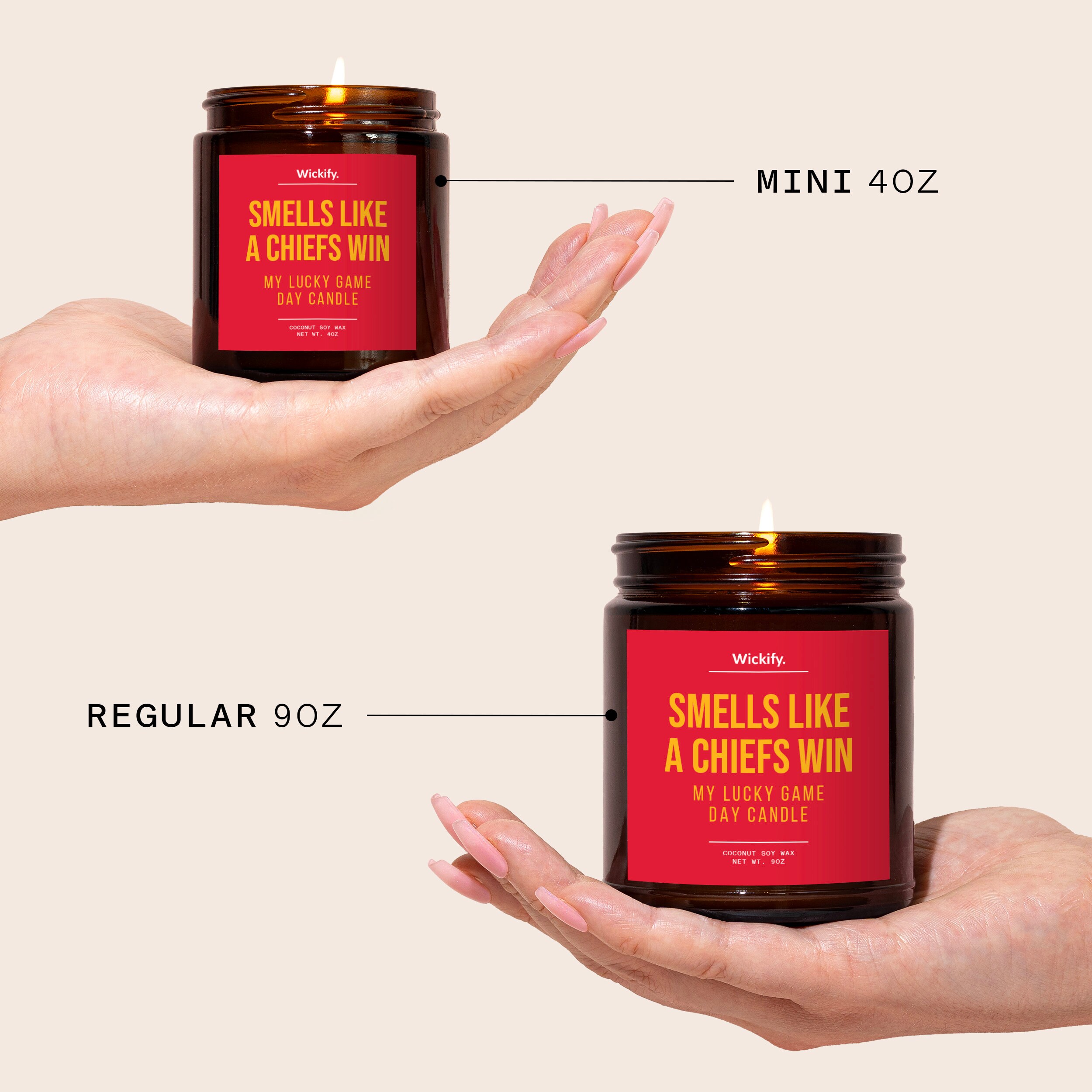 Smells Like A Chiefs Win Candle, Chiefs Candle, Chiefs Gifts, Chiefs ...