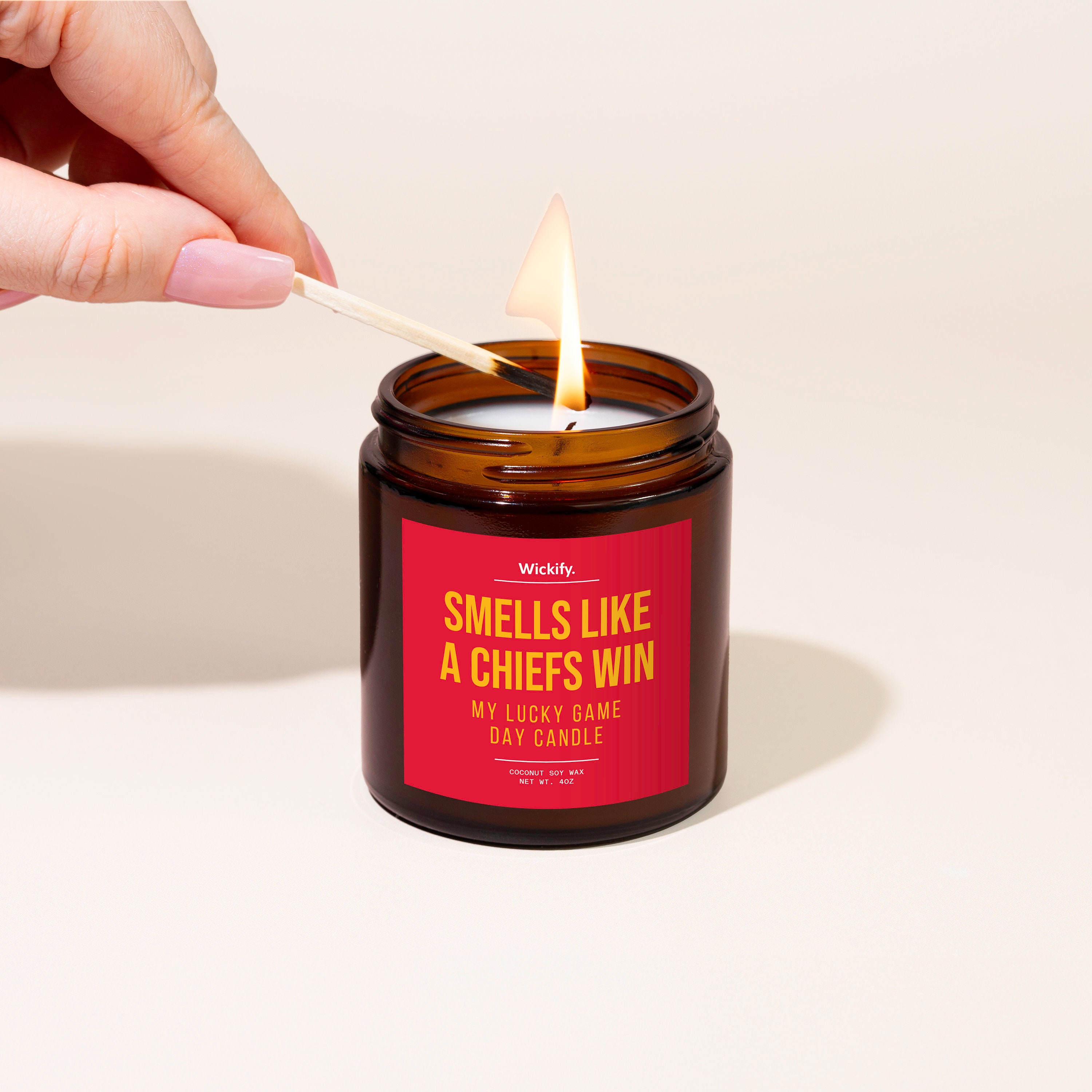 Smells Like A Chiefs Win Candle, Chiefs Candle, Chiefs Gifts, Chiefs ...