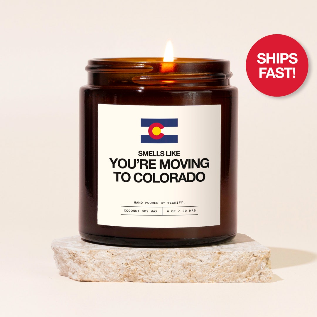 Moving to Colorado Gift, Colorado Candle, Denver Housewarming Gift ...