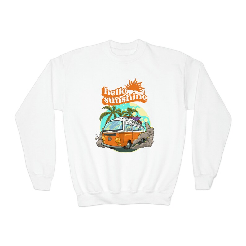 Hello Sunshine Boho Kids Jumper/sweatshirt - Etsy