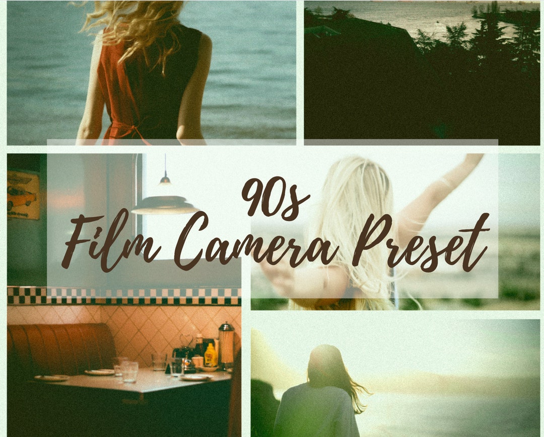 5 90's Film Camera Effect Lightroom Presets for Mobile and Desktop ...