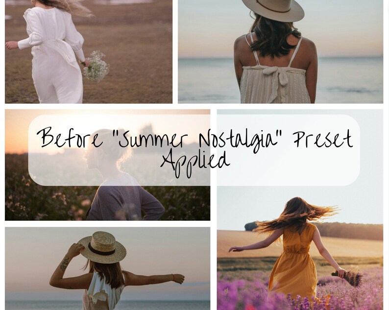 11 Summer Nostalgia Lightroom Presets | Portrait Travel and Lifestyle ...