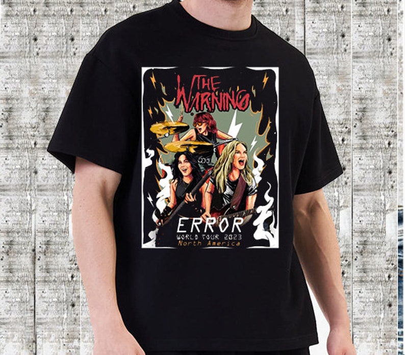 The Warning Tour 2023 Unisex Cotton for Fan T-shirt, Vintage the ...