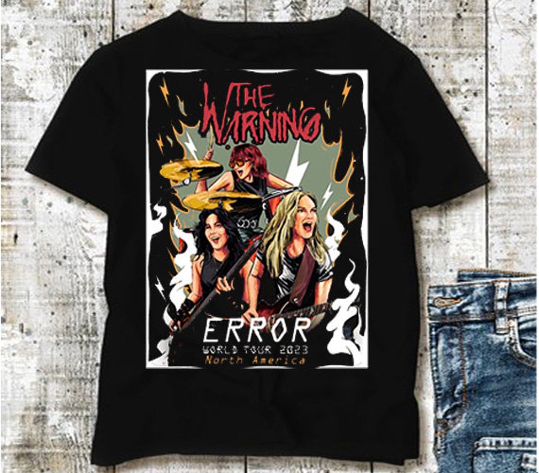 The Warning Tour 2023 Unisex Cotton for Fan T-shirt, Vintage the ...