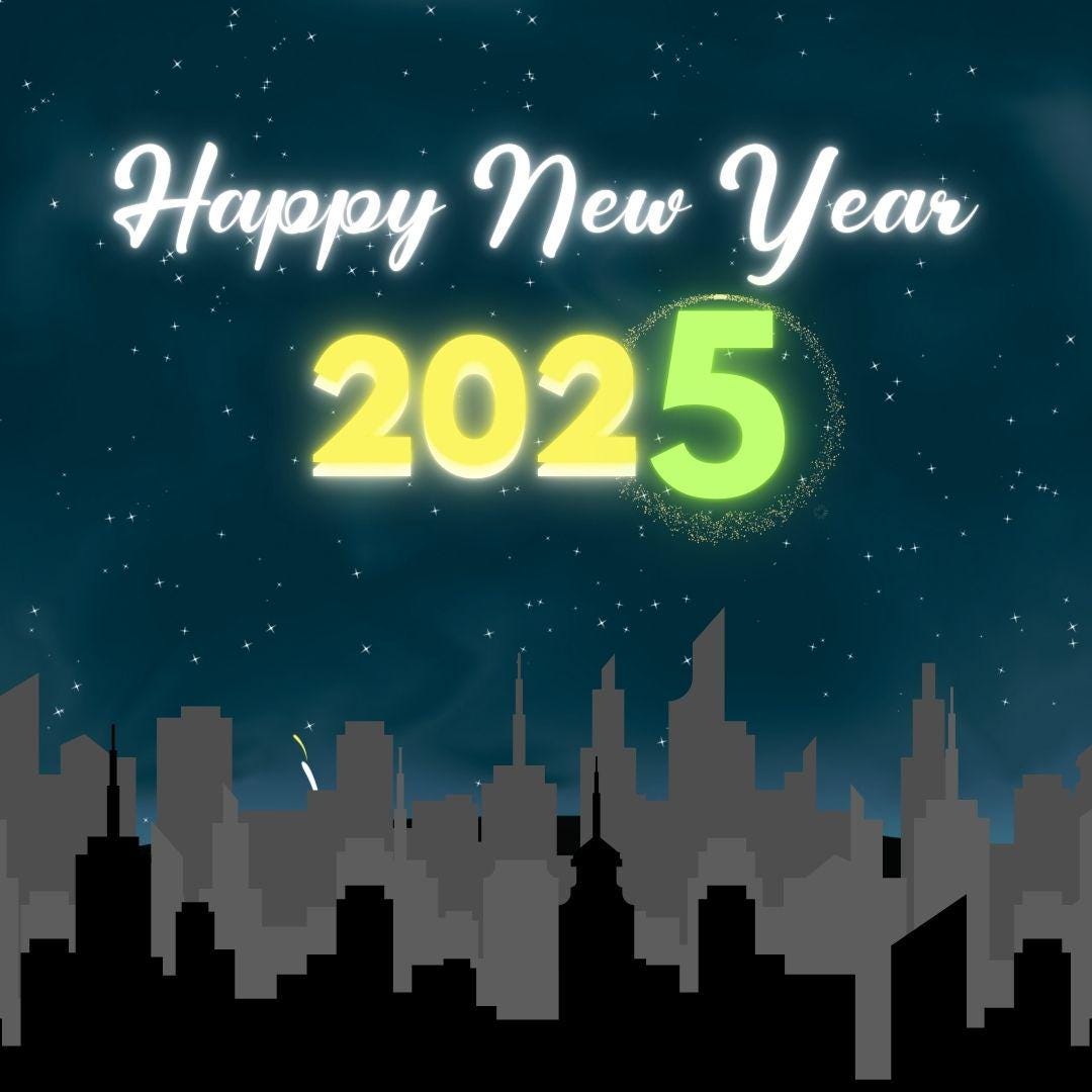 New Year Templates | Canva Template | Editable | New Year Greetings ...