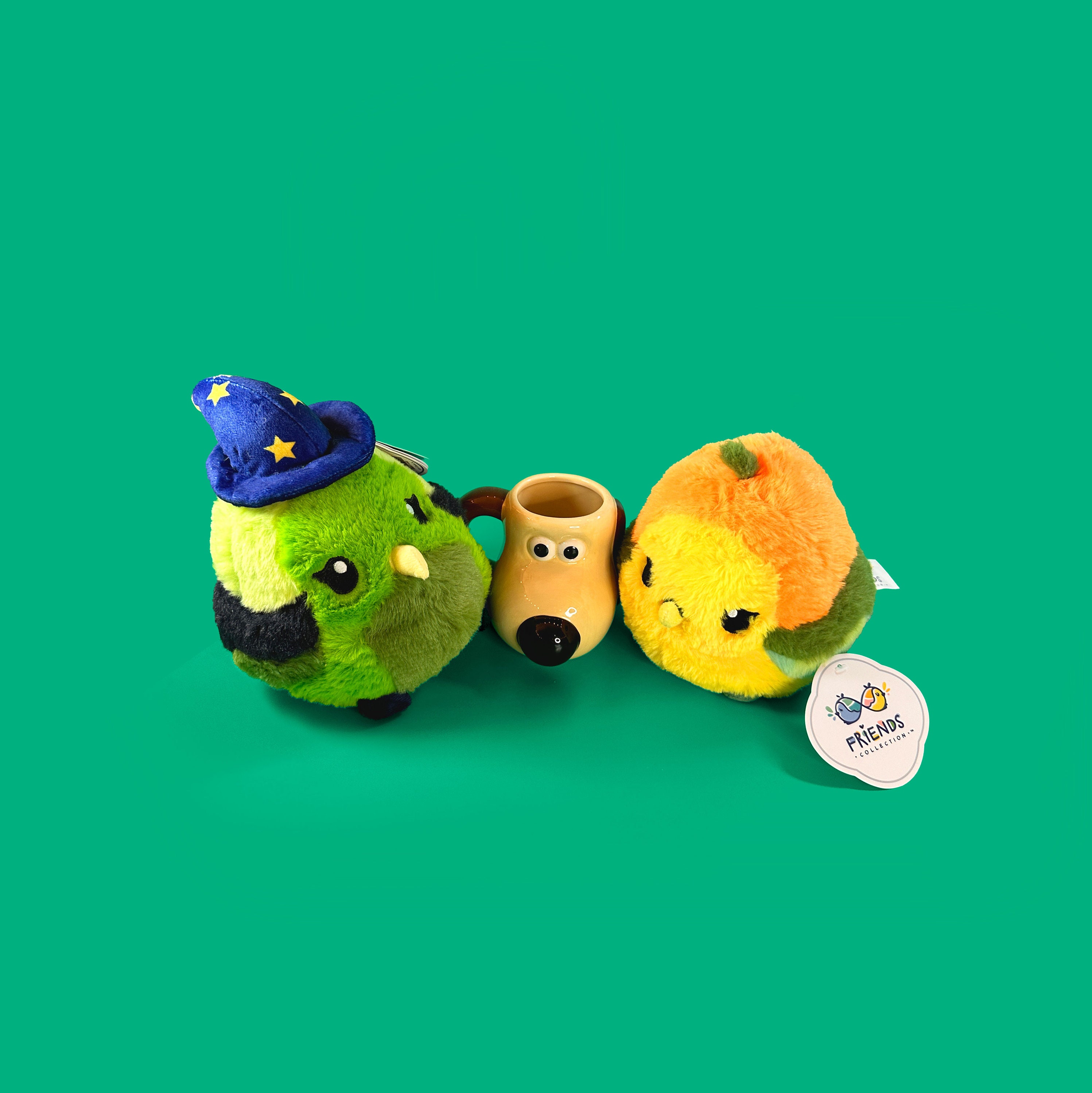 1/2 Ft Mango Borb Plushie | Bird Orb Stuffed Animal, Sensory Friendly ...