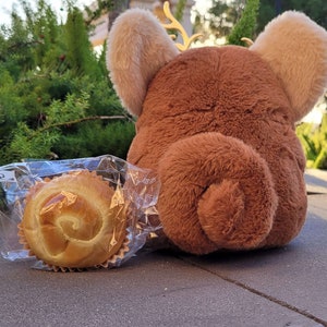 Breb Chinchilla Plushie | Large 9" Tall Stuffed Animal, Sensory ...