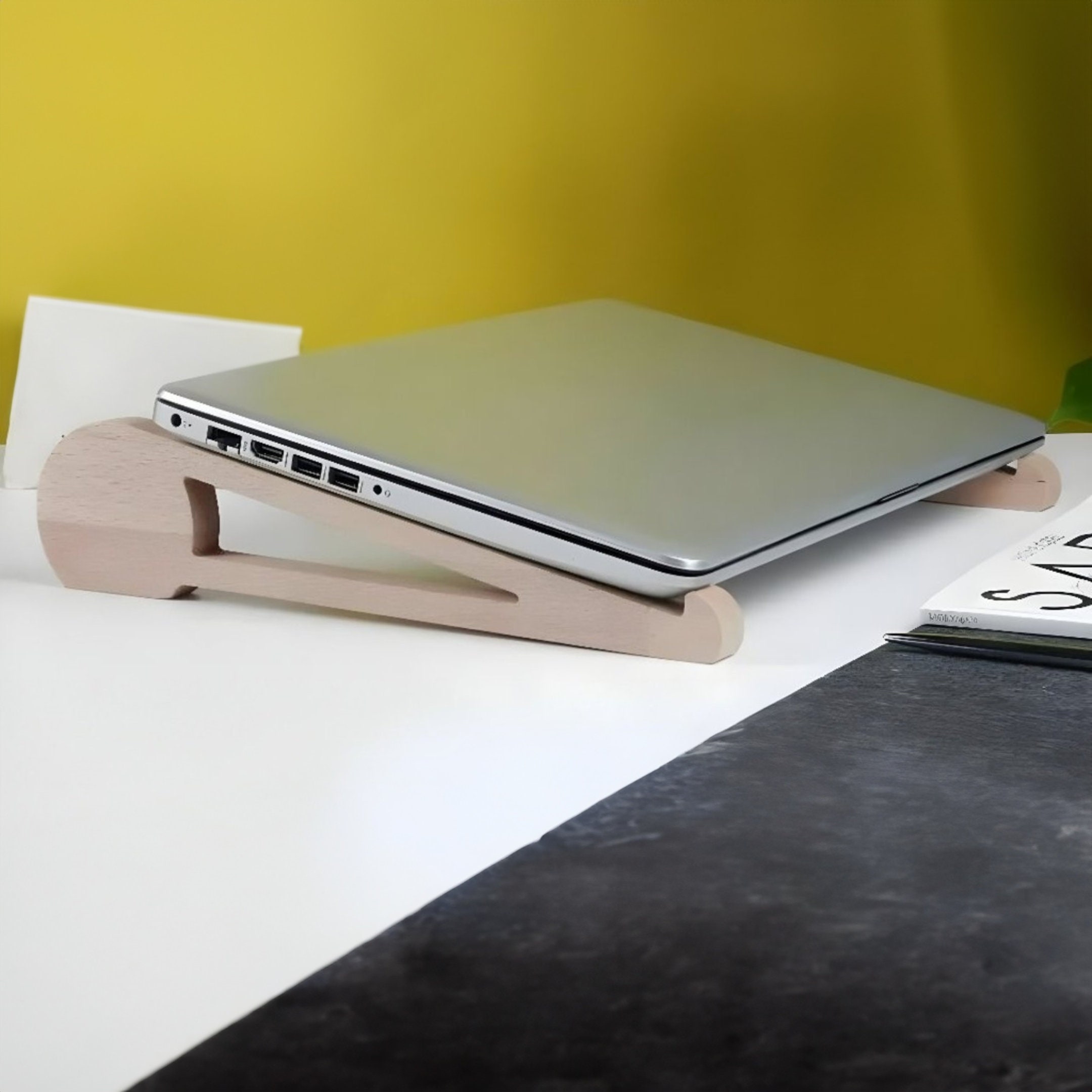 Diffirent Shapes Wood Laptop Stand, Stand for Laptop, Laptop Sleeves ...