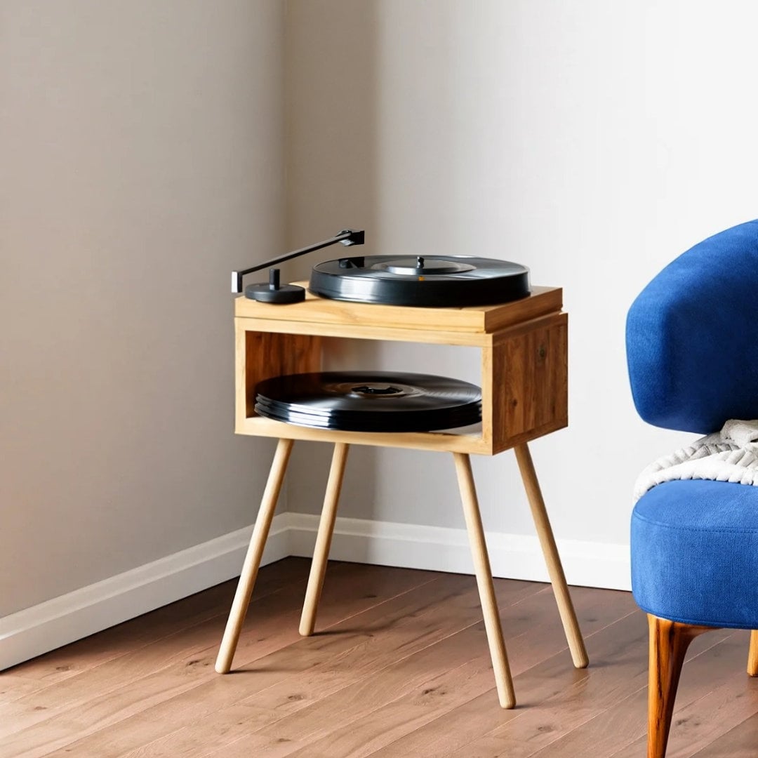 Mid Century Side Table , Narrow Side Table ,media Console, Nightstand ...