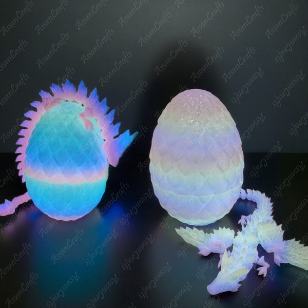 Dragon Egg Glow in the Dark - Etsy