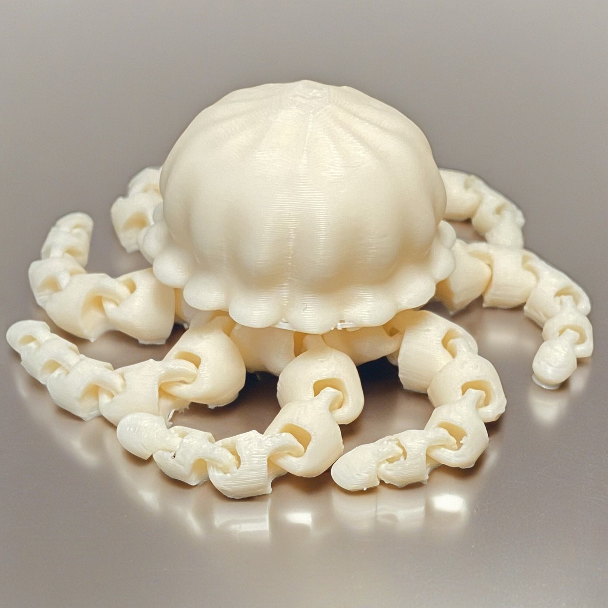 3d Printed Articulated Octopus, Realistic Articulated Octopus, Fidget ...