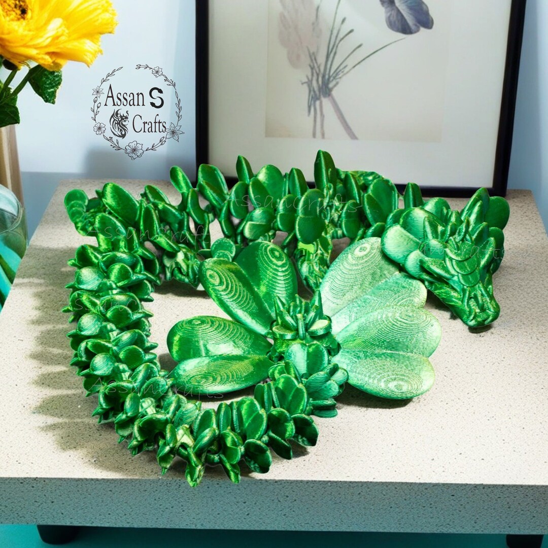 3d Printed Dragon, Succulent Dragon, Fidget Toy, Graduation Gift ...