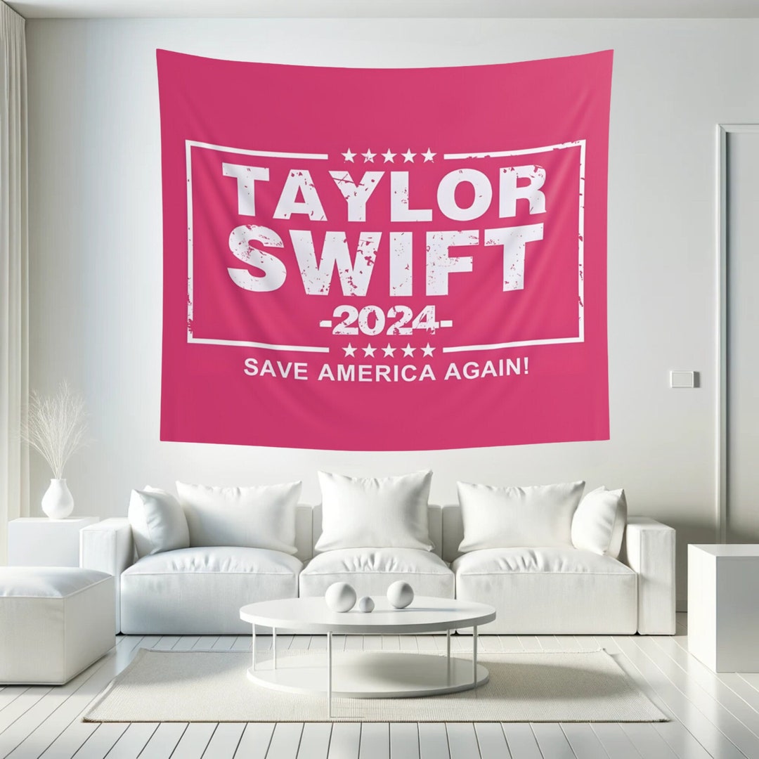 Taylor Swift 2024 Tapestry Funny Flag Cursed Tapestries Meme Banner ...
