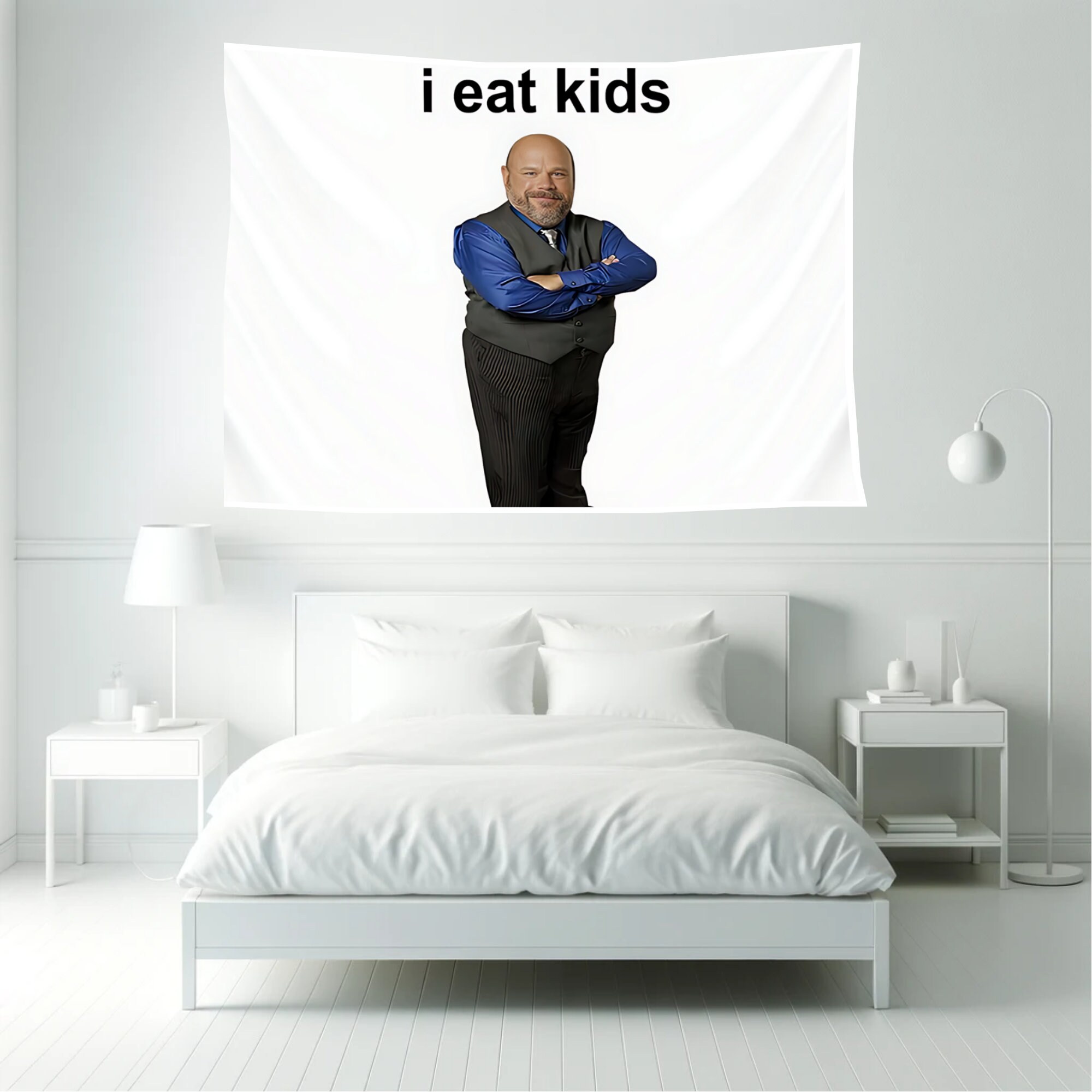 Bertram I Eat Kids Funny Tapestry Jesse Tapestry Funny Meme - Etsy