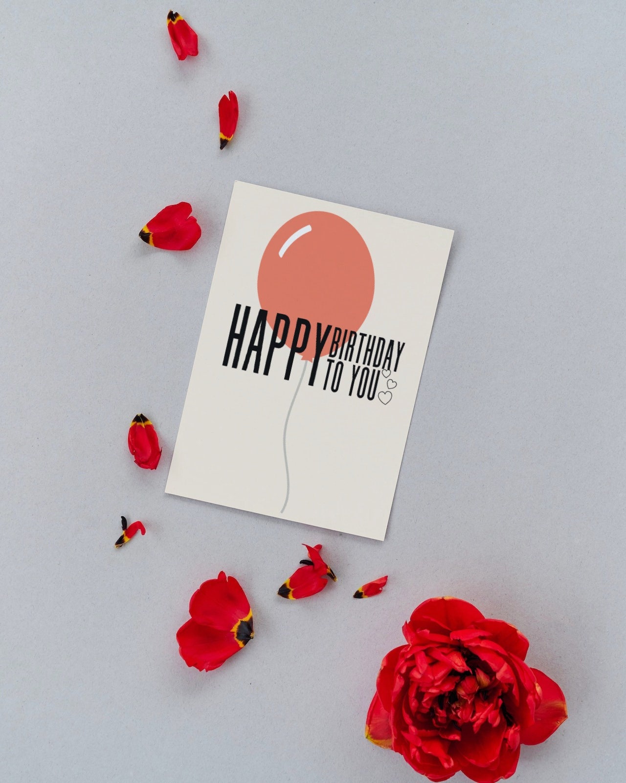 5 Printable Birthday Card Birthday Card Birthday Card Minimalist ...