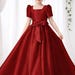Girls Red Party Dress | Kids Princess Gown | Flower Girl Dress ...