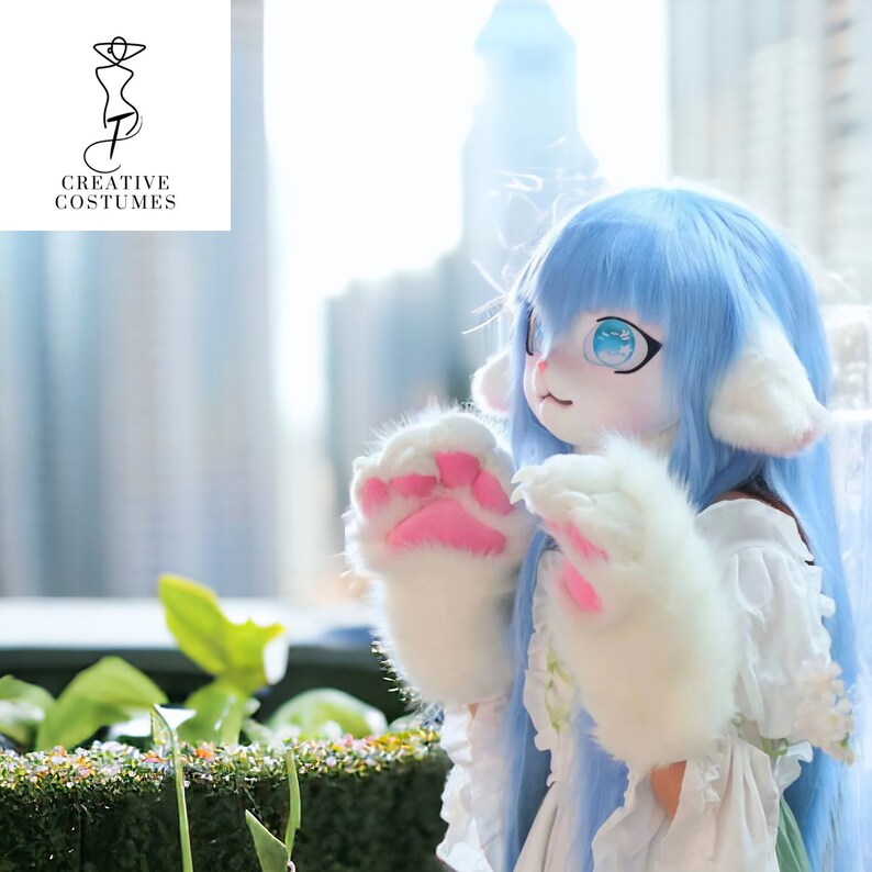 Handmade Premade Furry Head, Furry Cosplay, Furry Costume, Fursuit Head ...