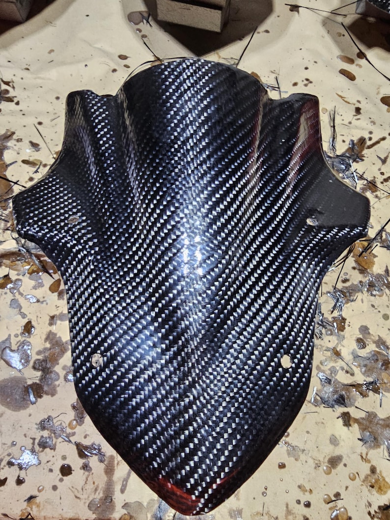 Kavasaki Z 900 2017-18-2019 Carbon Fiber Motorbike Wind Screen Wind ...