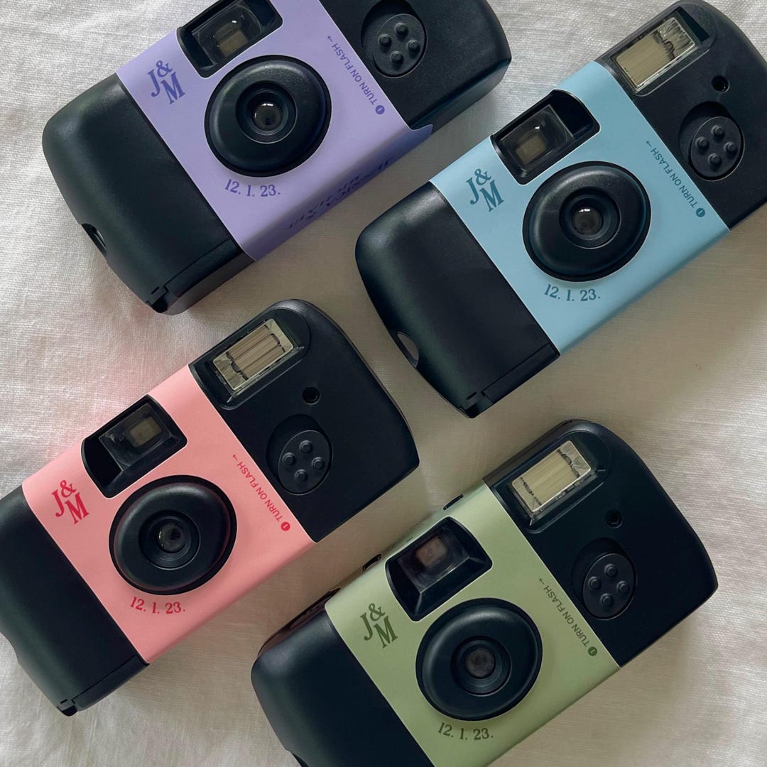 Custom Disposable Camera Sticker Wraps for Fujifilm Quicksnap - Full ...