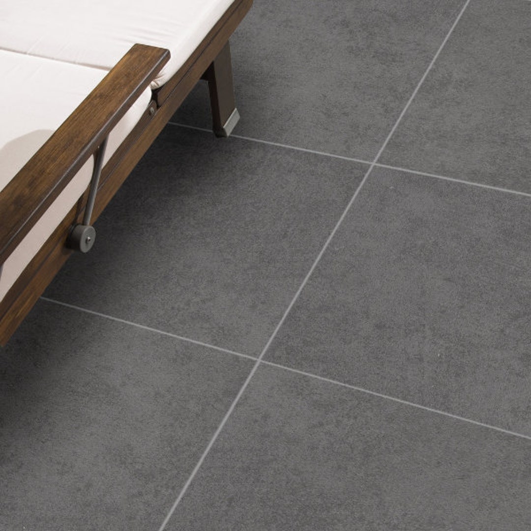 CUT SAMPLE | Alba 60x60cm Wall & Floor Tiles Matt Finish White, Grey ...