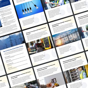 Ideas for Electrical Service Social Media Posts, Electrician Social ...