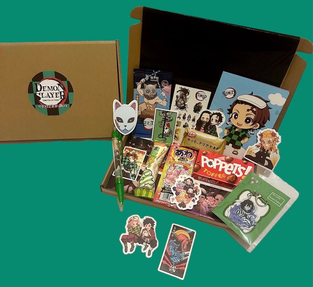 Demon Slayer Gift Box Tanjiro Version, Fun Size Demon Slayer Letterbox ...