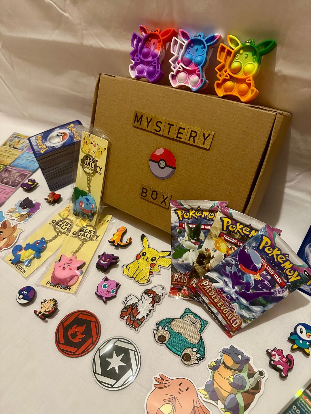 Pokémon Mystery Box Pokémon Letterbox Present, Pokémon Gift, Pokémon ...