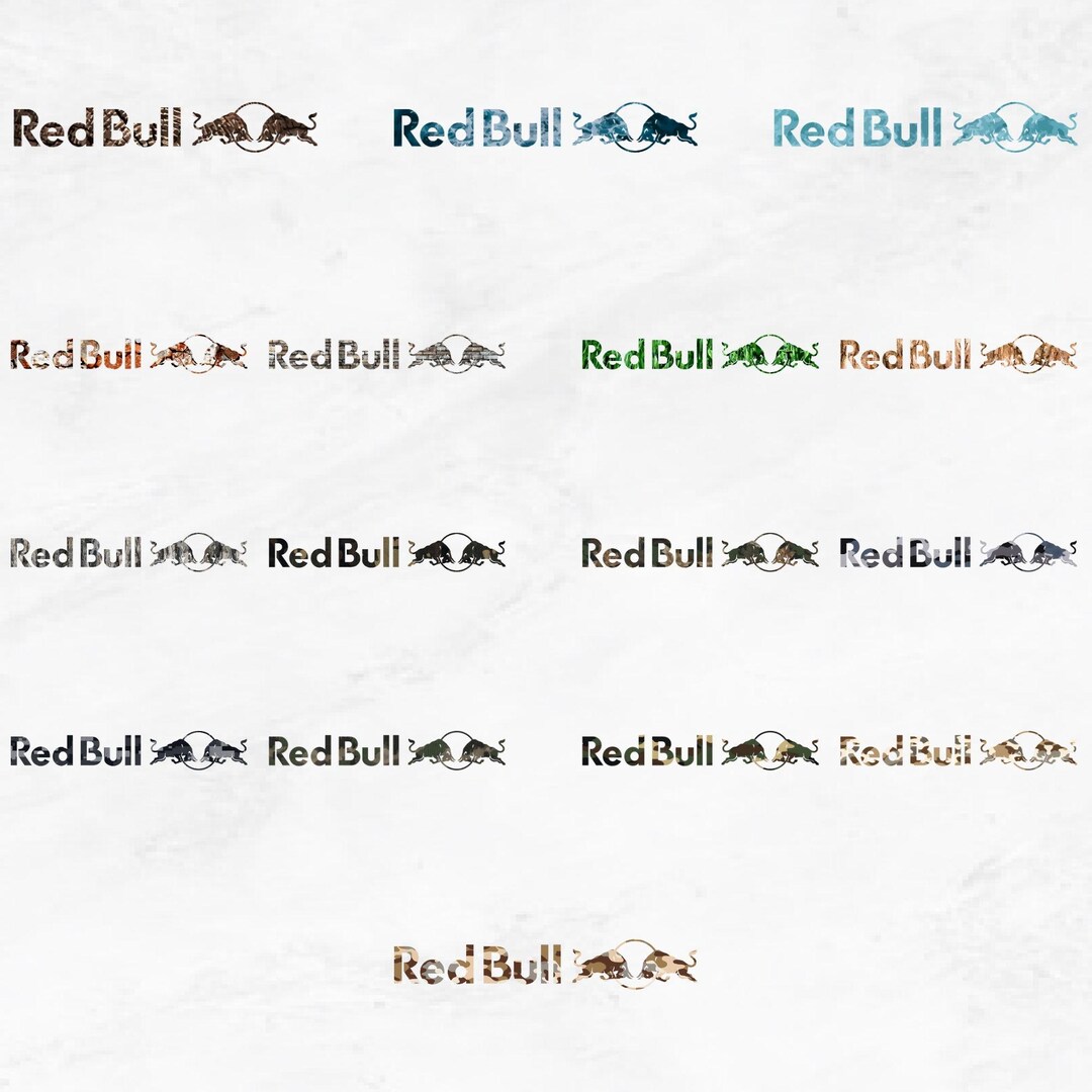 Red Bull Logo PNG Bundle, Red Bull Digital Download, Drink Clipart ...