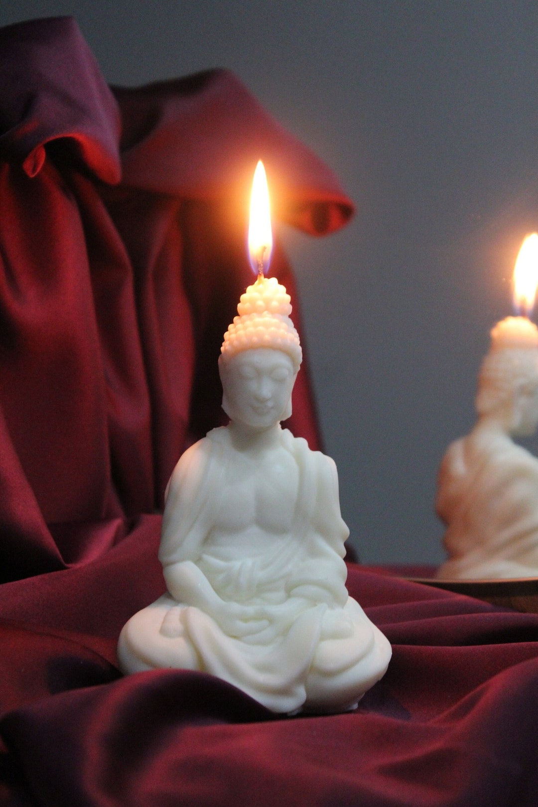 Buddha Candle ,shaped Candle Sculptural House Warming Gift Home Decor ...