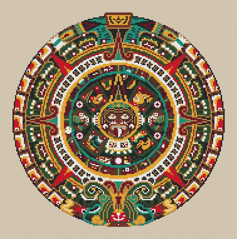 Calendar Cross Stitch Pattern Instant Download PDF - Etsy