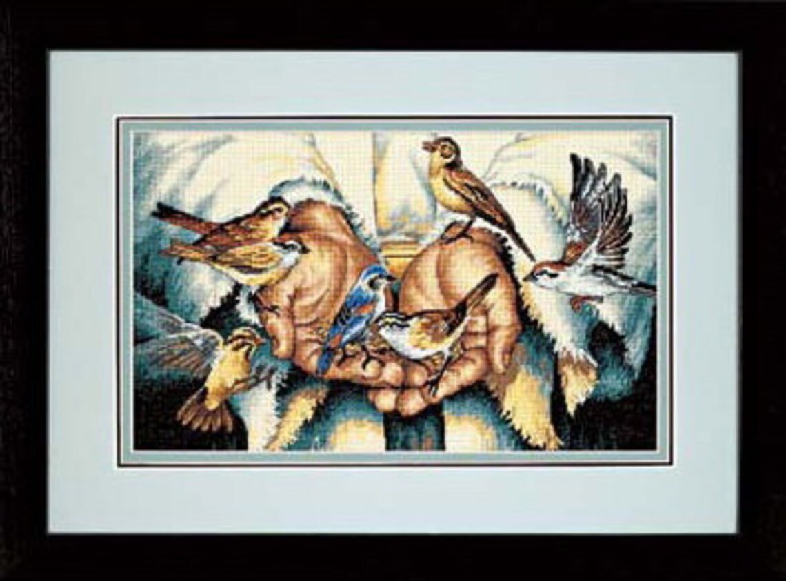 Cross Stitch PDF Pattern in His Hands Pattern Cross Stitch Pattern ...