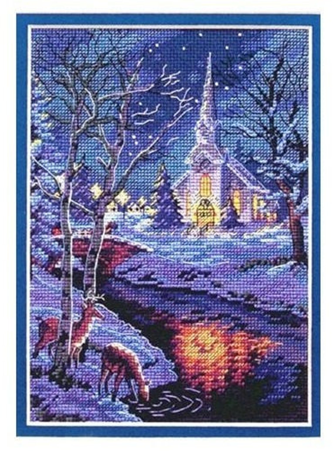Cross Stitch PDF Pattern Splendor at Night Cross Stitch Pattern Instant ...