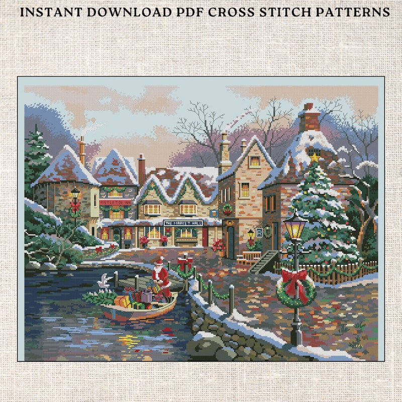 Beach Boho Cross Stitch - Etsy