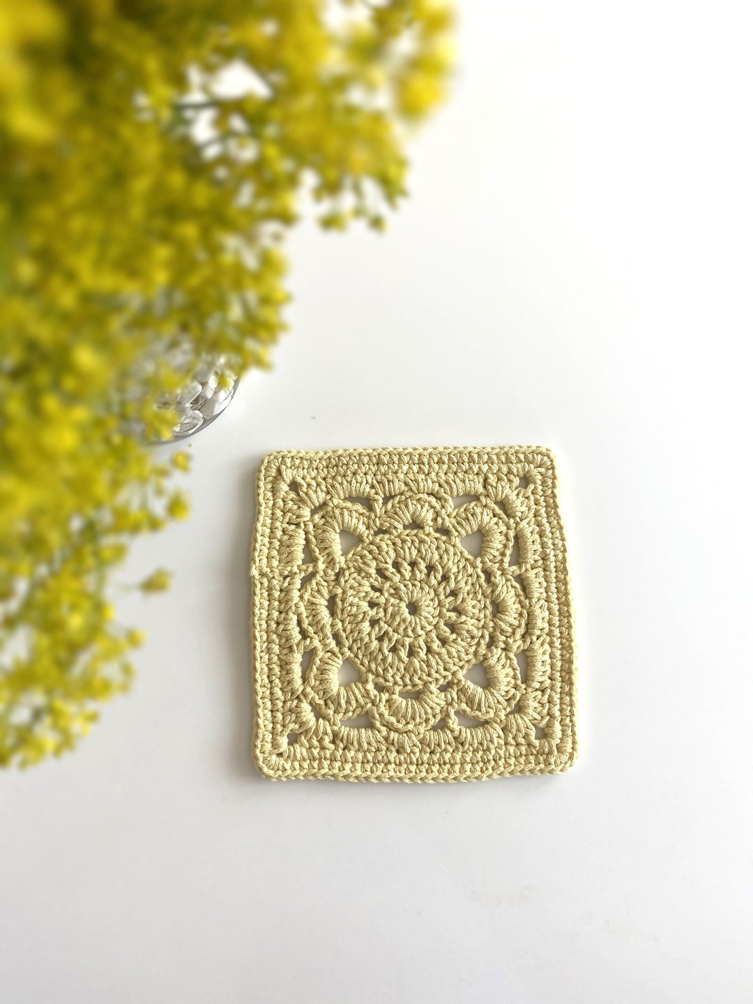 Willow Granny Square Crochet Pattern PDF With Step by Step Picture ...