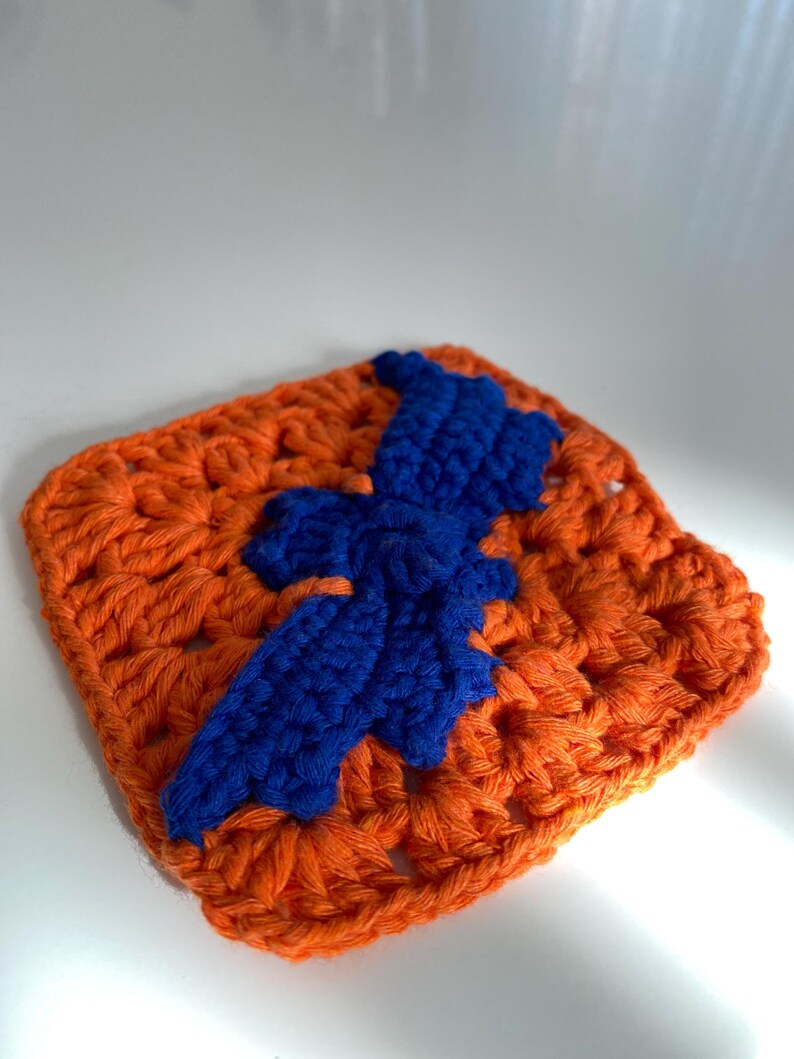 Bat Granny Square Crochet Pattern for a Creepy Halloween Project ...