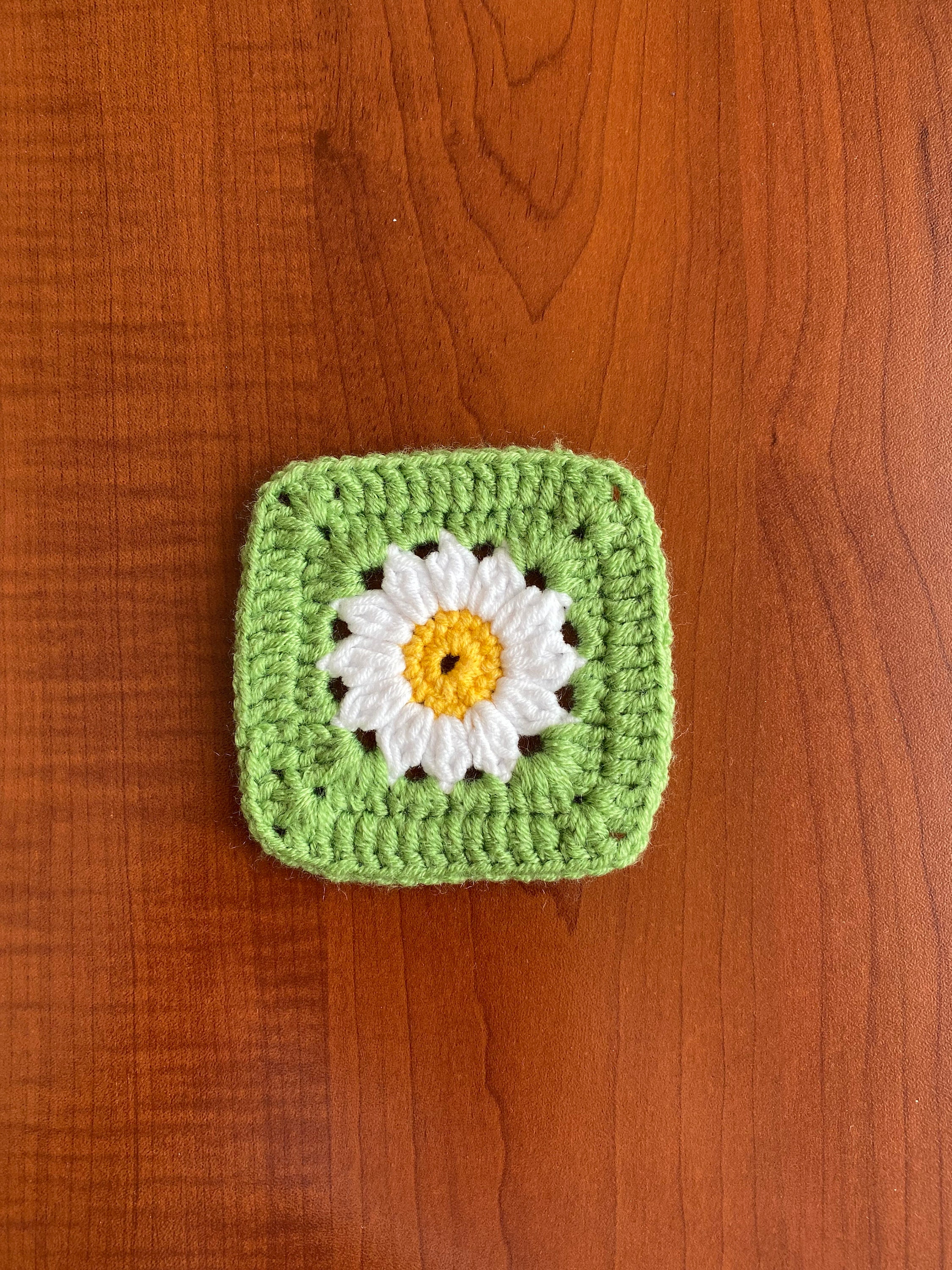Daisy Granny Square Crochet Pattern PDF, Easy Daisy Crochet Pattern ...