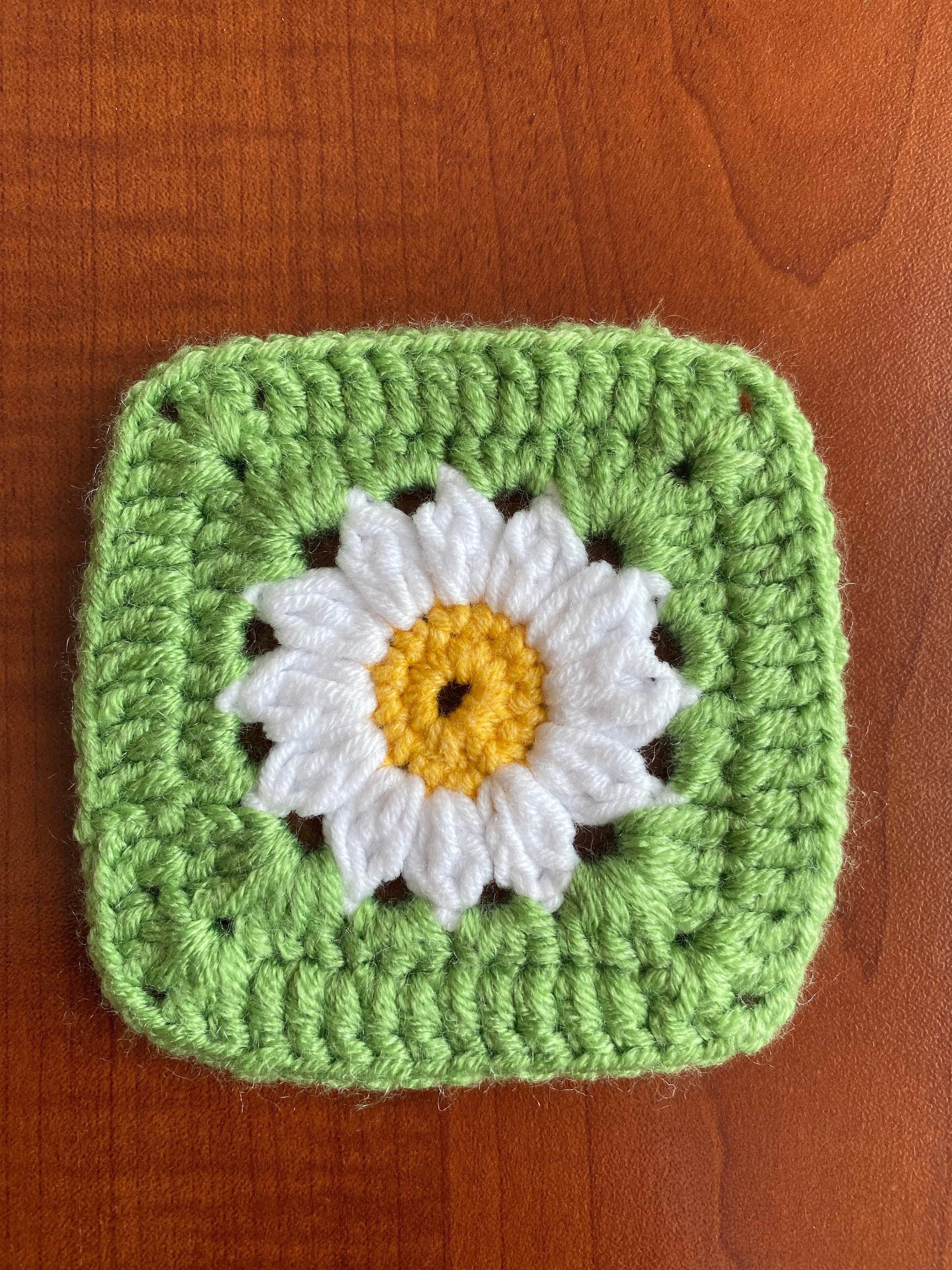 Daisy Granny Square Crochet Pattern PDF, Easy Daisy Crochet Pattern ...
