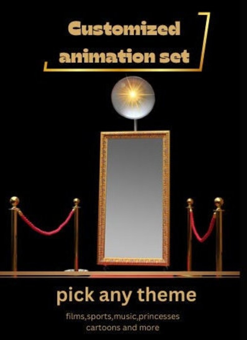 Customized Photo Booth Animations Set - Etsy