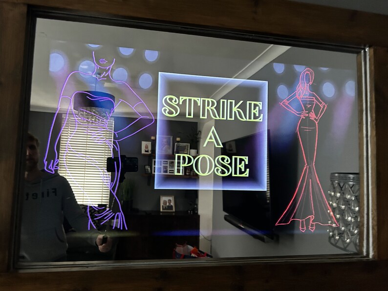 Mirror Booth Animation Neon Package - Etsy