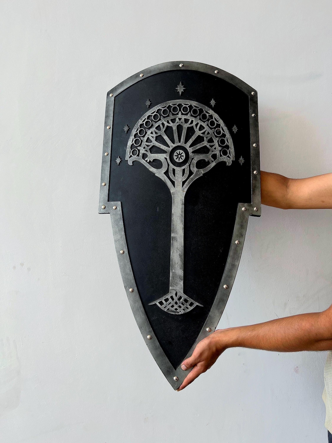 White Tree of Gondor Shield | Lord of the Rings Prop | Handmade LARP ...