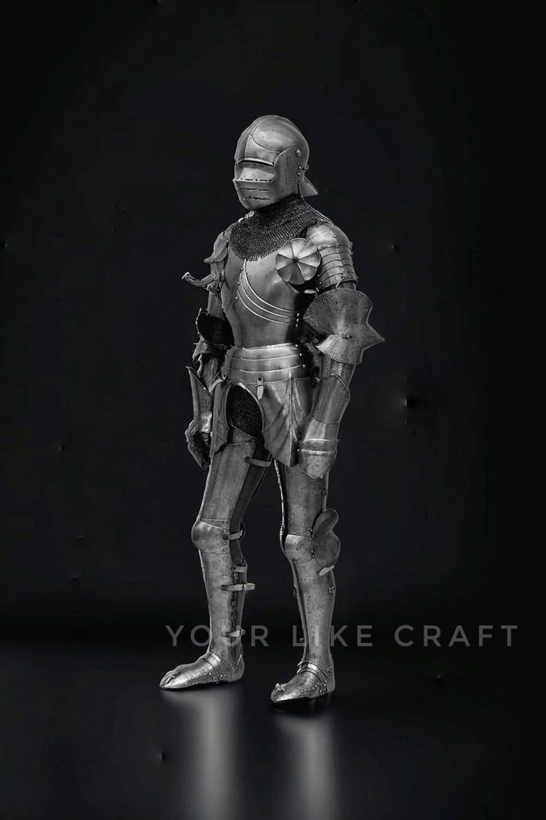 Full Wearable Medieval Knight Armour Suit-handcrafted Steel Cosplay ...