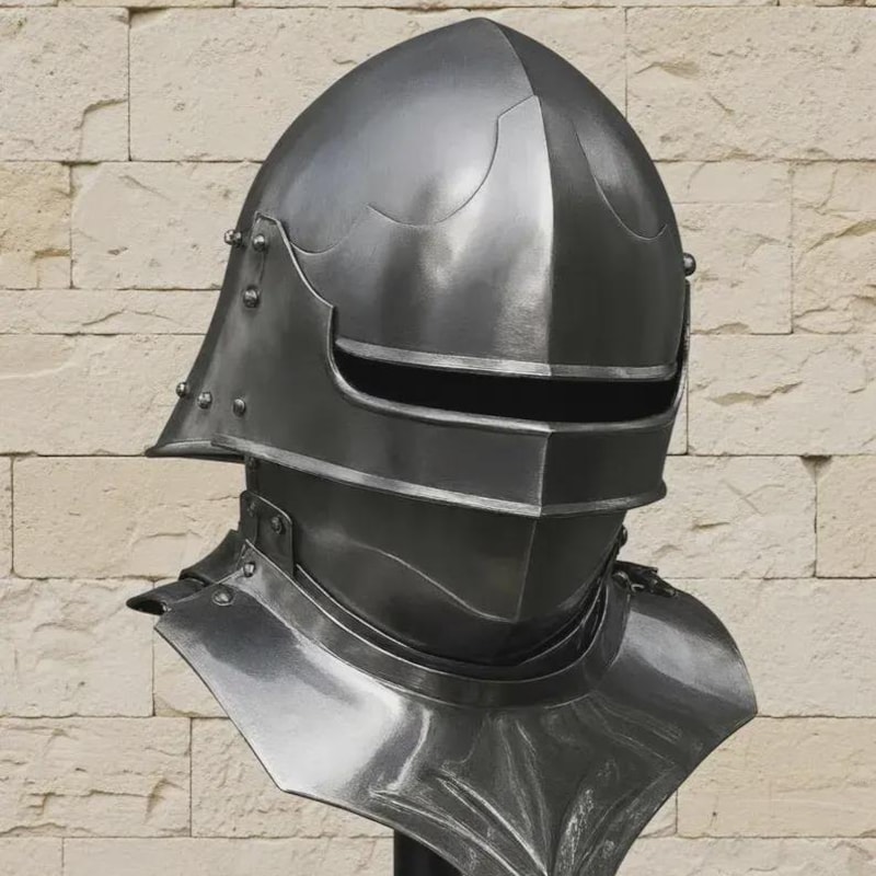 Gothic Helmet Metal - Etsy UK