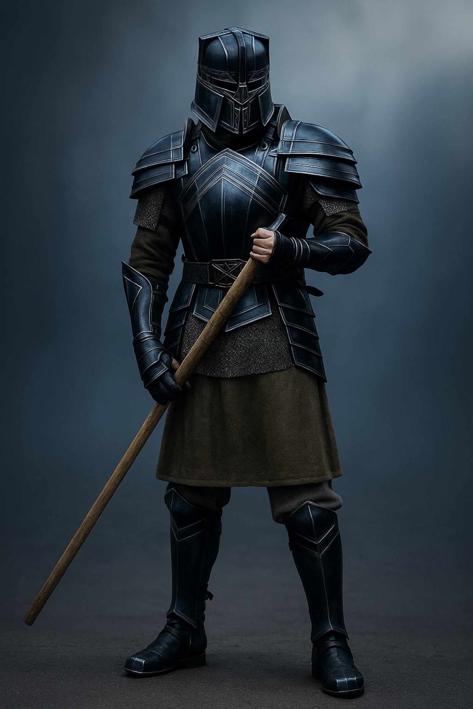 Handmade Dwarven Full Armor Suit: Medieval Knight Cosplay - LARP Gear ...