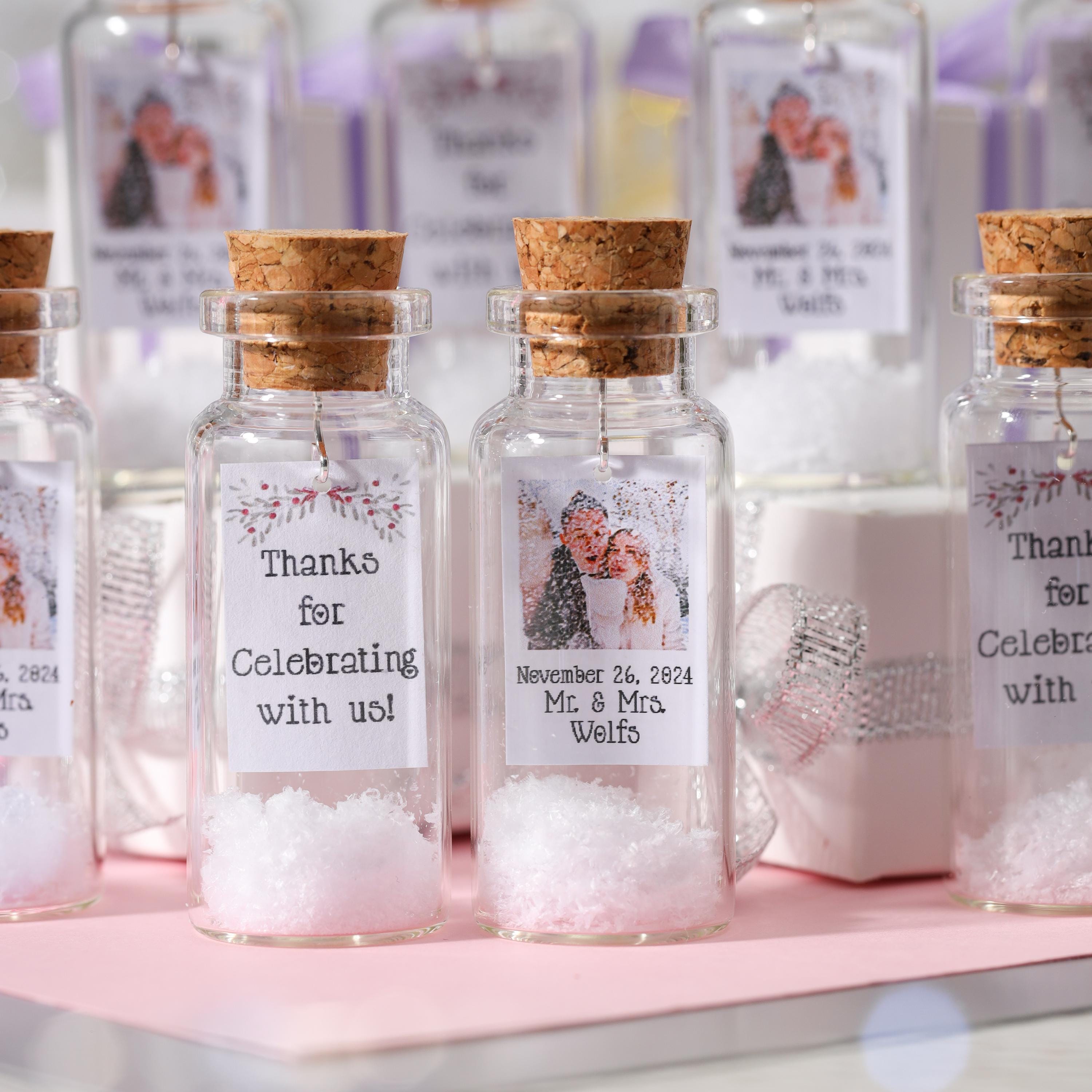 Tis the Season to Be Married Photo Favors, Thank You Gift for Guests ...