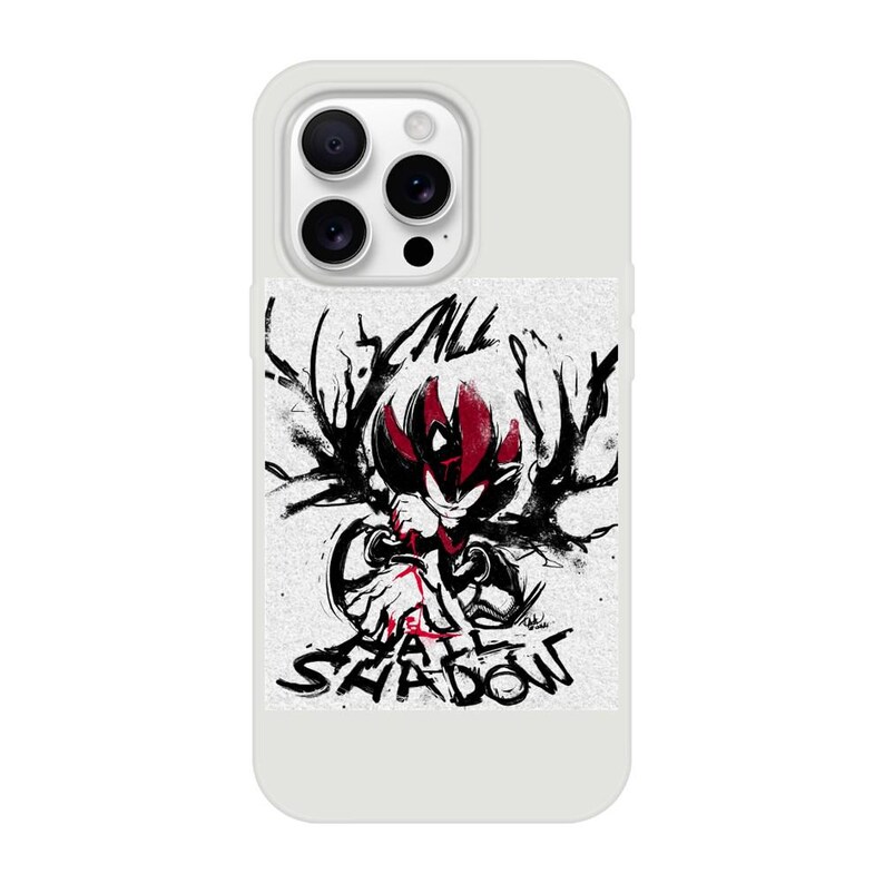 All Hail Shadow Sonic the Hedgehog Phone Case Dynamic Art by Tak Edgy ...