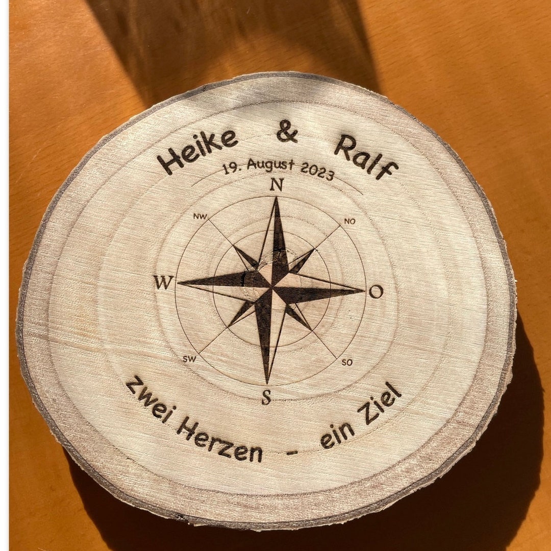 Tree Disc for Weddings, Anniversaries Etc. With Personalization - Etsy