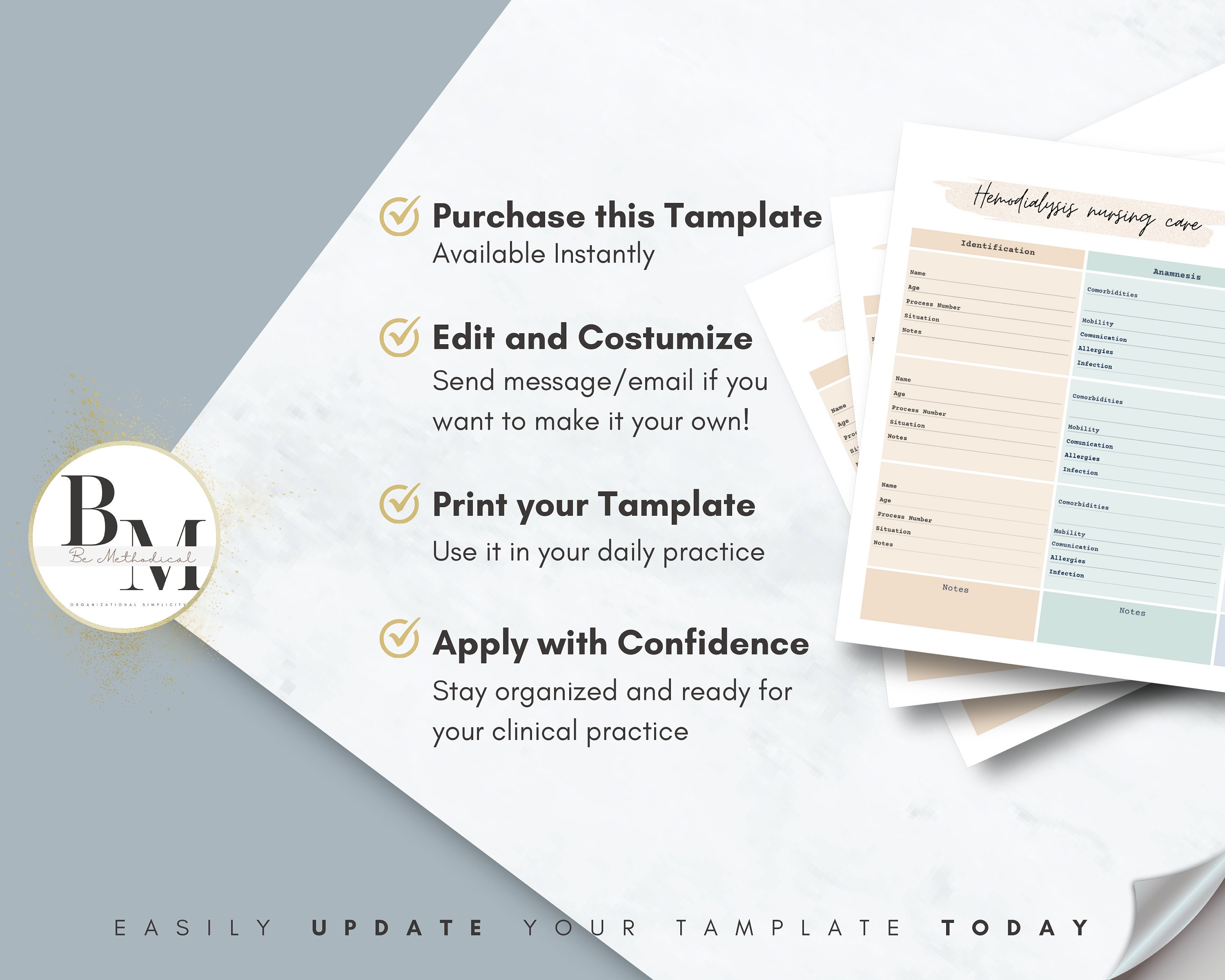 Hemodialysis Nursing Note Template: Nursing Report Sheet, Beautiful ...
