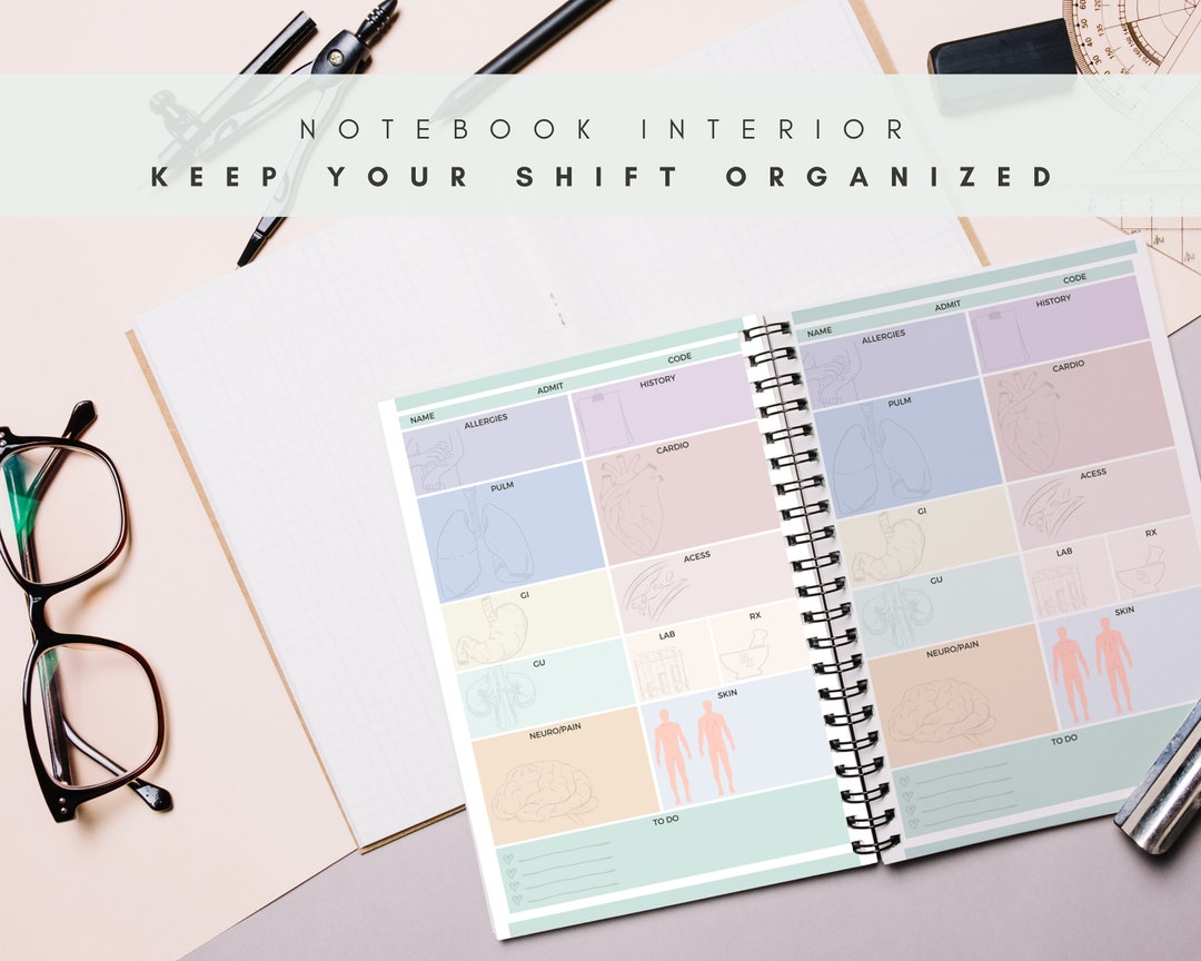 Nursenotes 2025: Notebook for Nurses Daily Planner, Nursing Students ...